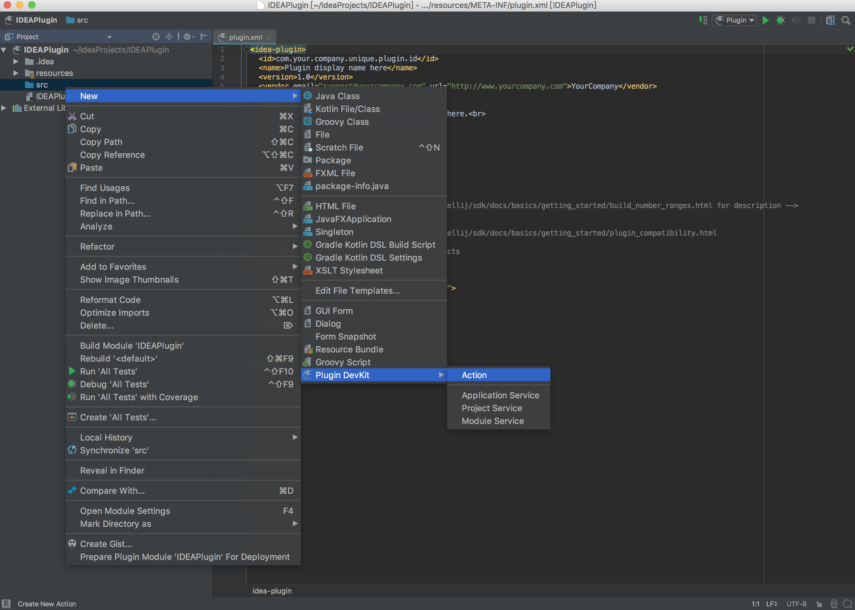 IntelliJ IDEA Plugin Development